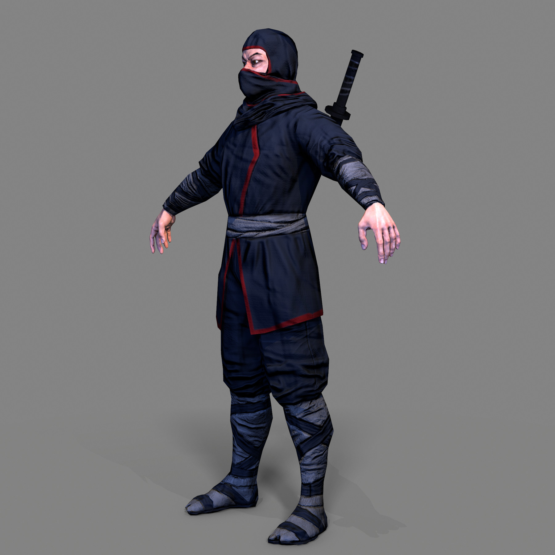 ArtStation - Ninja | Game Assets