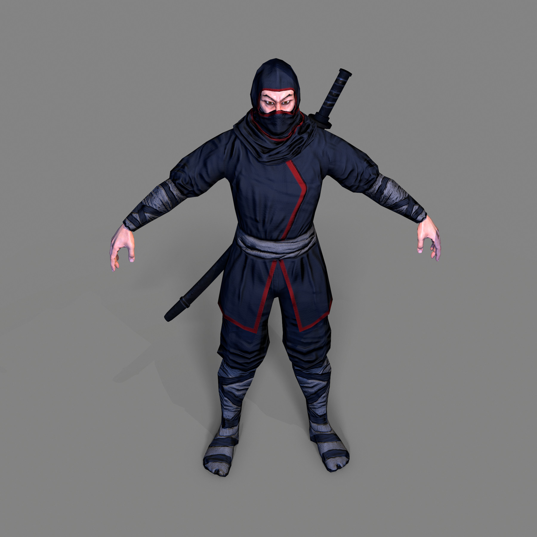 ArtStation - Ninja | Game Assets