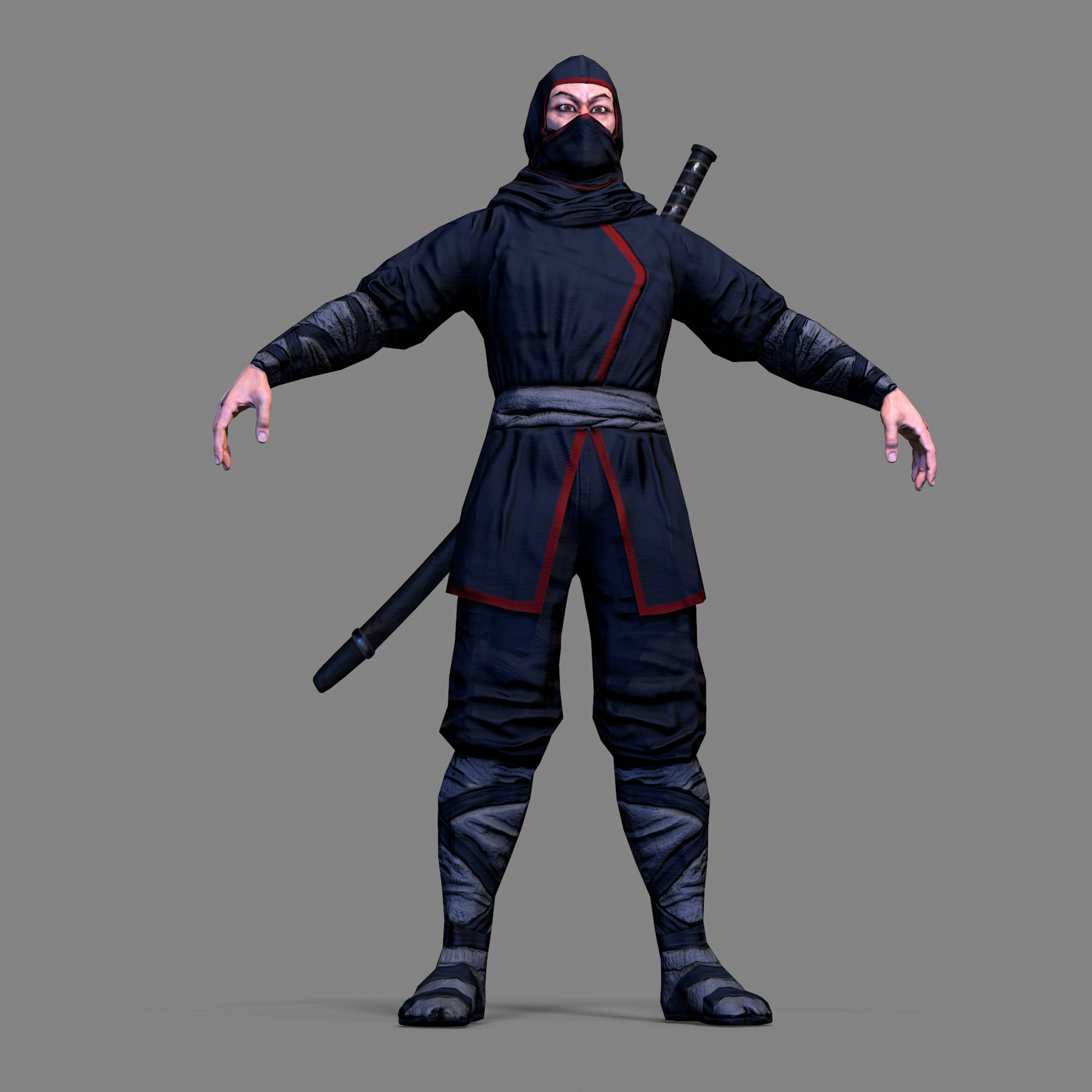 ArtStation - Ninja | Game Assets