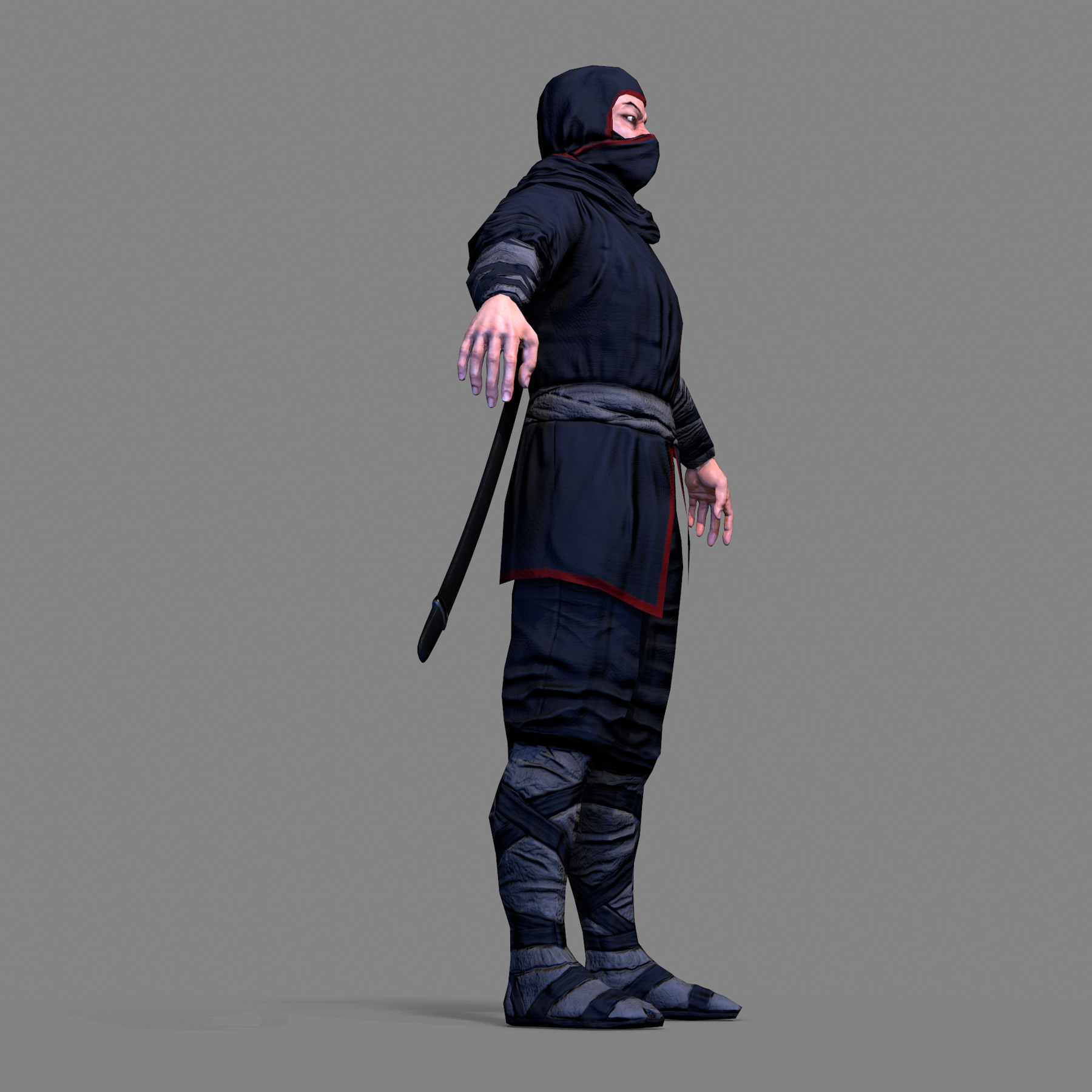 ArtStation - Ninja | Game Assets