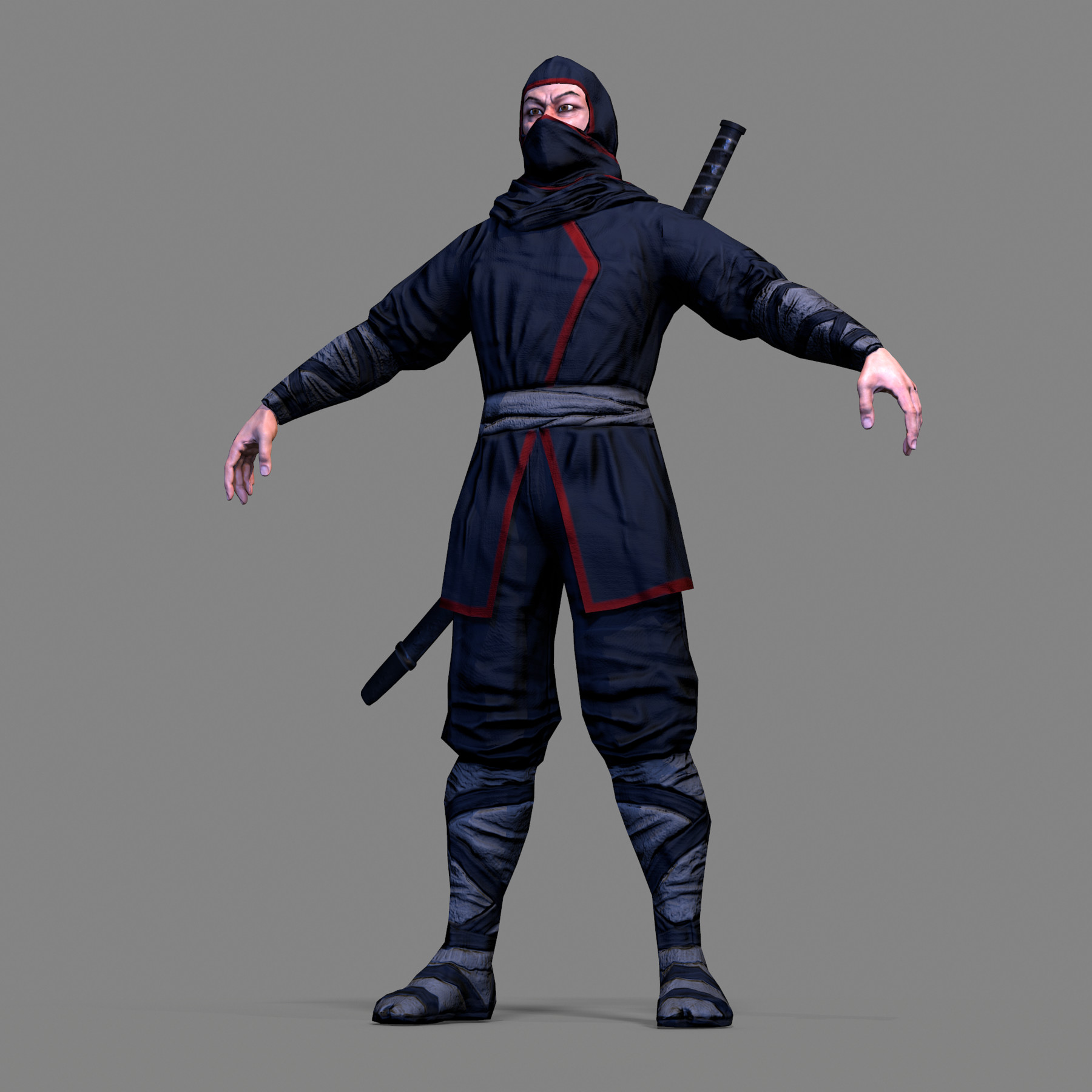 ArtStation - Ninja | Game Assets
