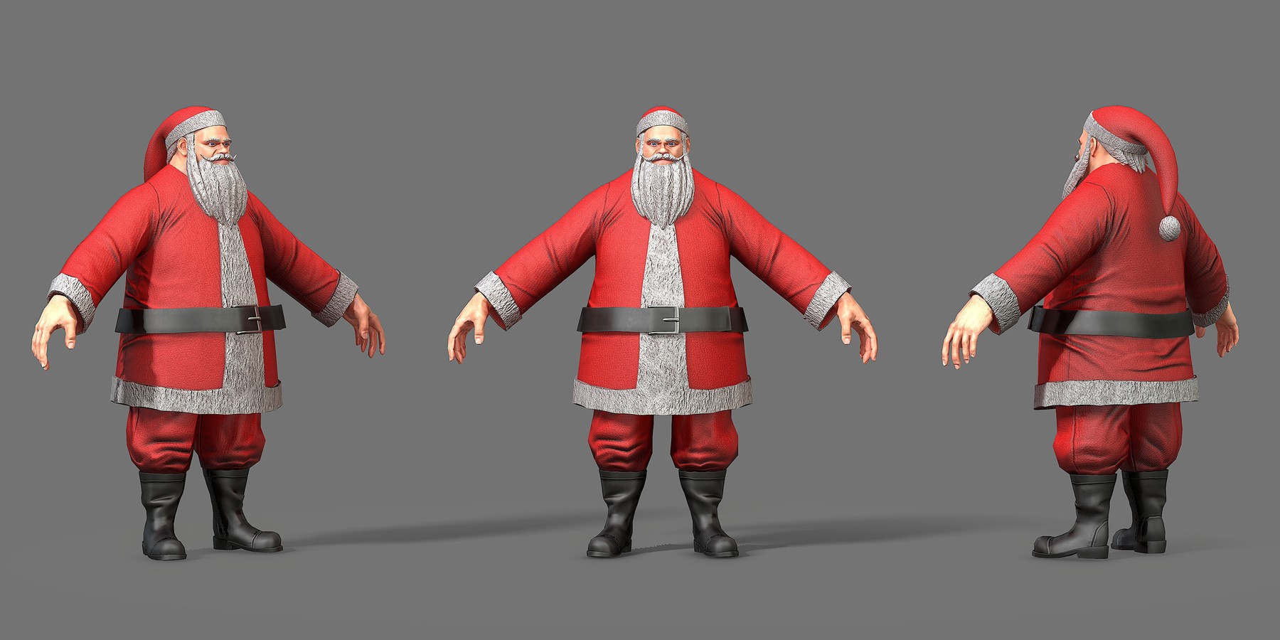 ArtStation - Santa Claus | Game Assets