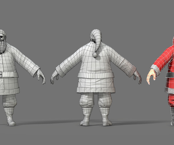 ArtStation - Santa Claus | Game Assets