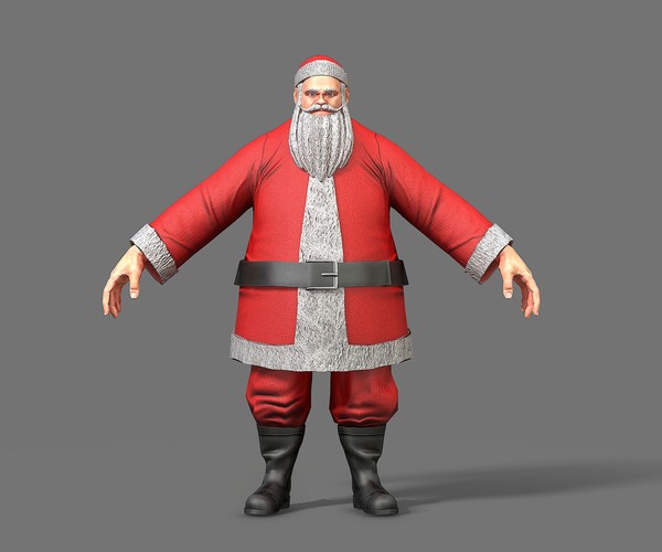 ArtStation - Santa Claus | Game Assets