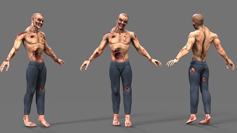 ArtStation - Zombie | Game Assets