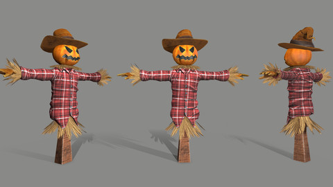 ArtStation - Scarecrow | Game Assets