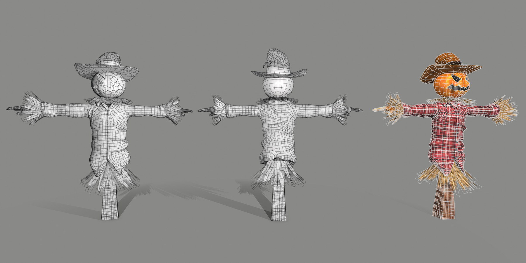 ArtStation - Scarecrow | Game Assets