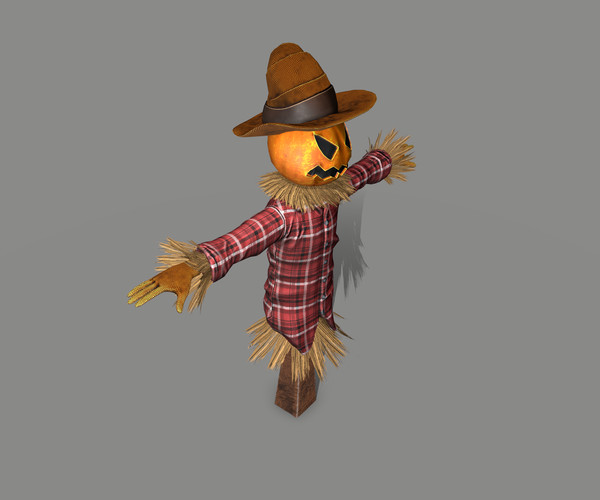 ArtStation - Scarecrow | Game Assets