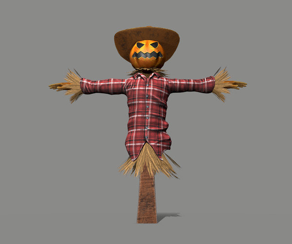 ArtStation - Scarecrow | Game Assets