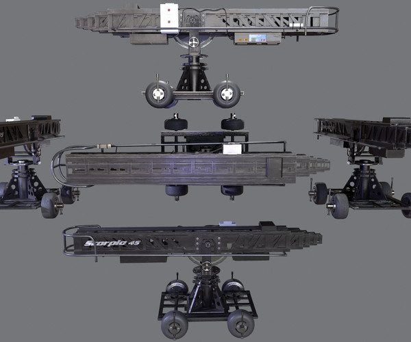 ArtStation - Scorpio 45 Camera Crane | Resources