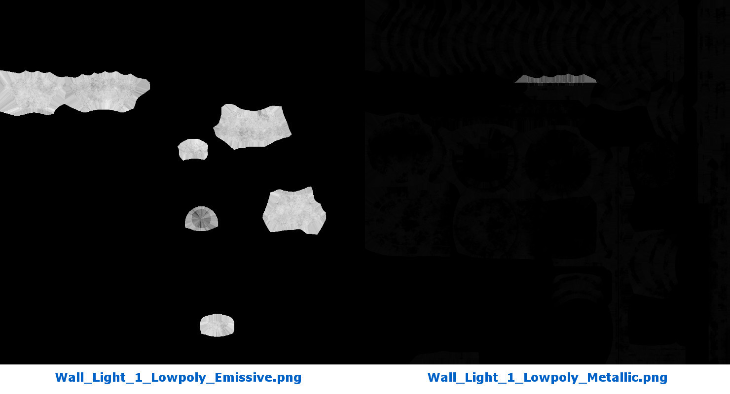 ArtStation - Wall Light 1 Lowpoly | Game Assets