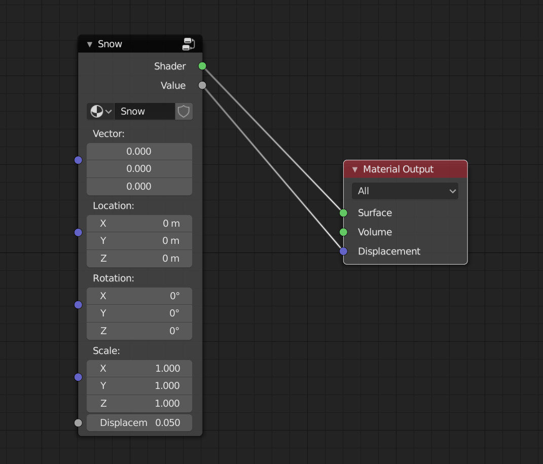 ArtStation - Procedural Snow Material | Resources