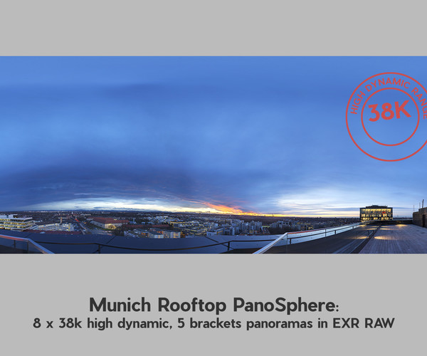 ArtStation - PanoSphere Munich Rooftop | Resources