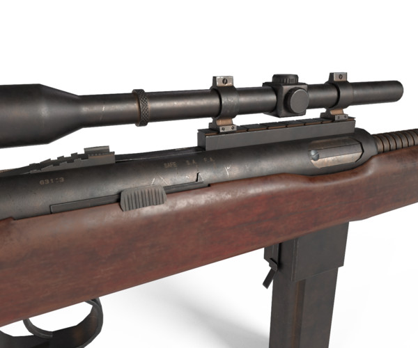 ArtStation - M50 Reising Submachine Gun | Resources