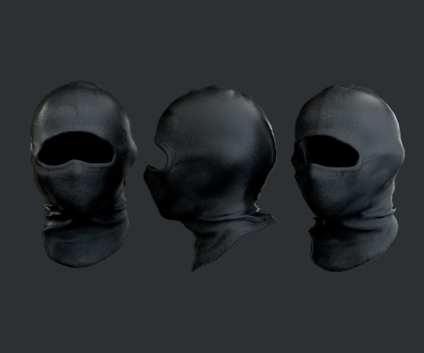 ArtStation - Military Police SWAT Equipment Mask Game Ready 01 Low-poly ...