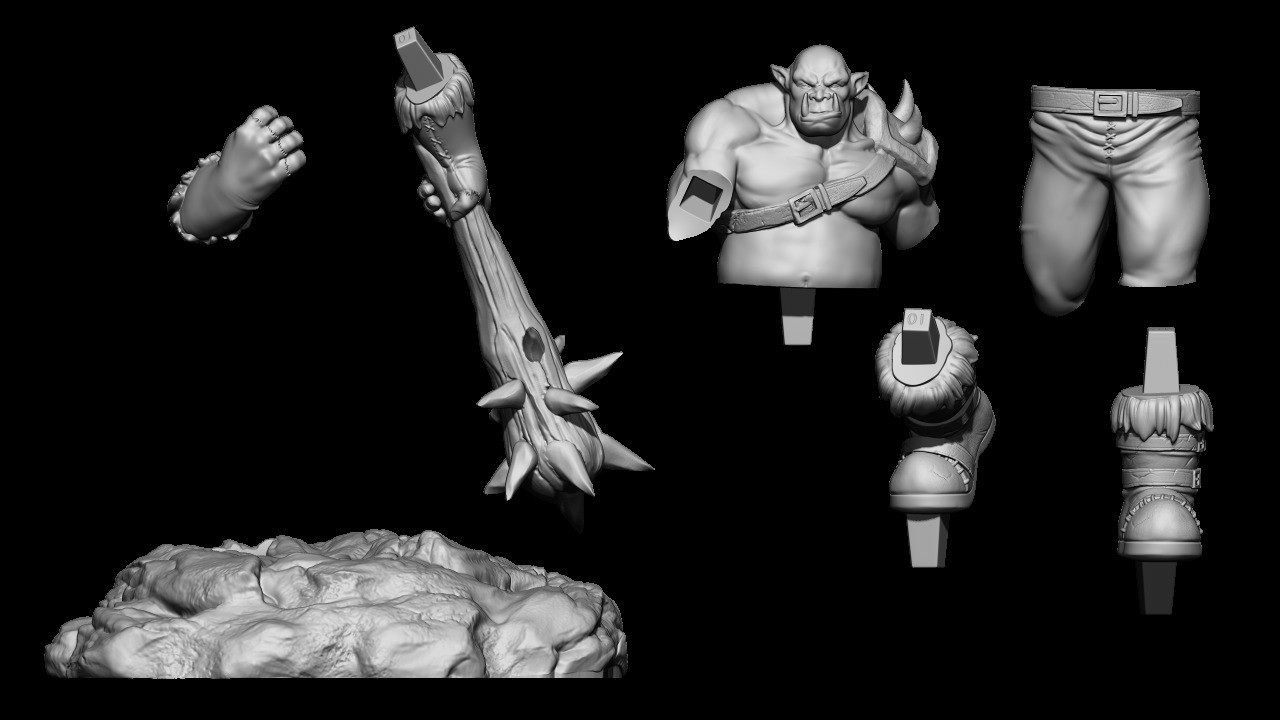 ArtStation - Term 1 - Ugruha Ogres pack 1 | Resources