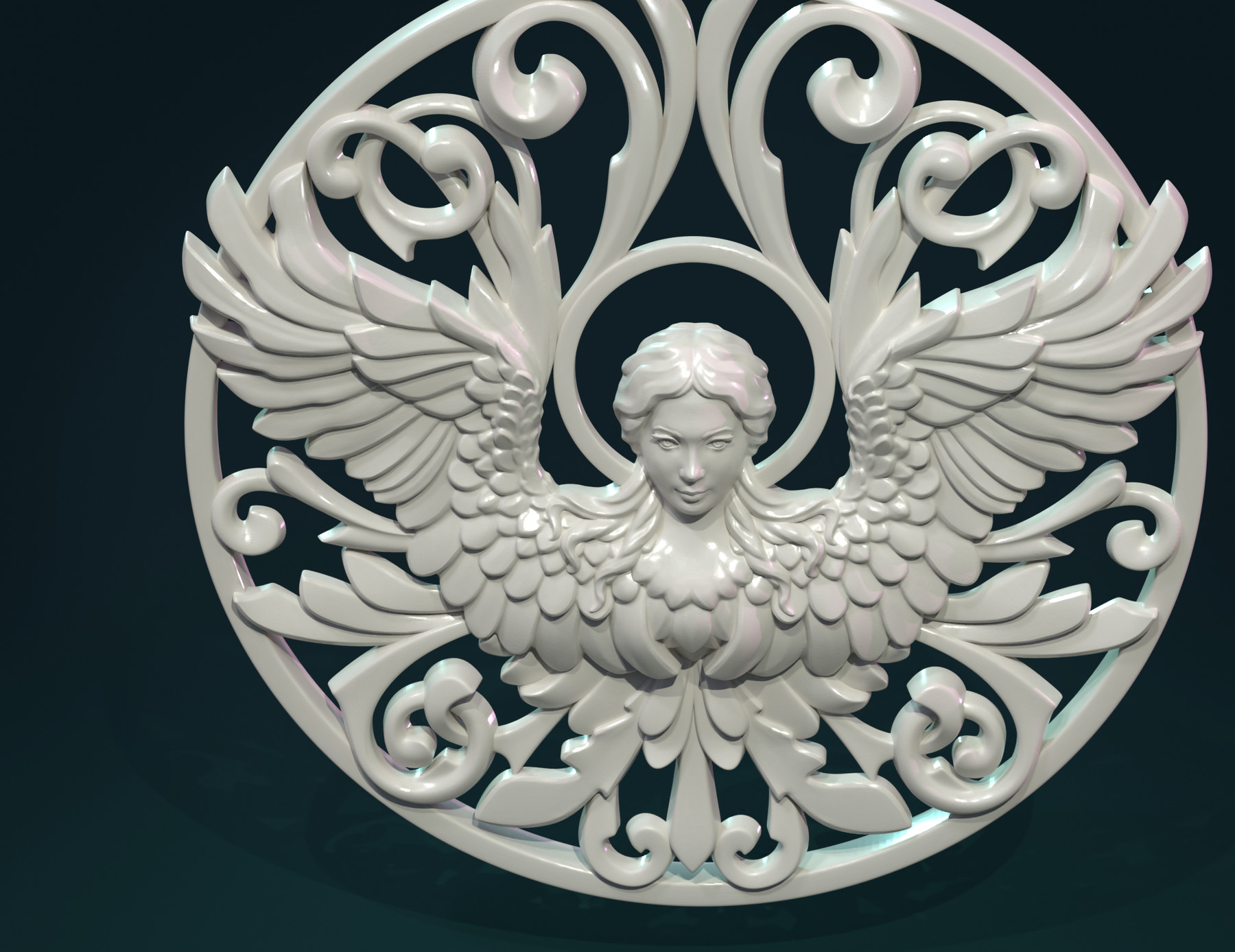 ArtStation - Angel relief II | Resources