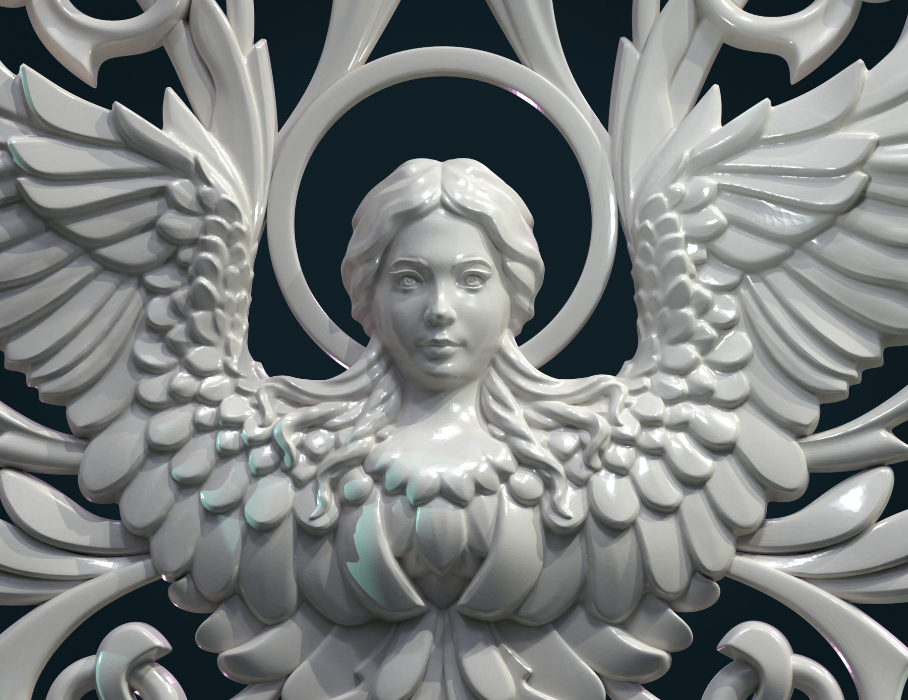 ArtStation - Angel relief II | Resources