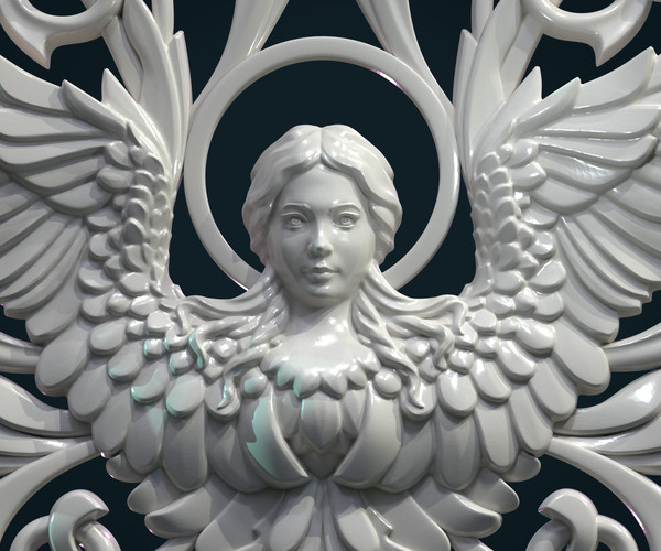 ArtStation - Angel relief II | Resources