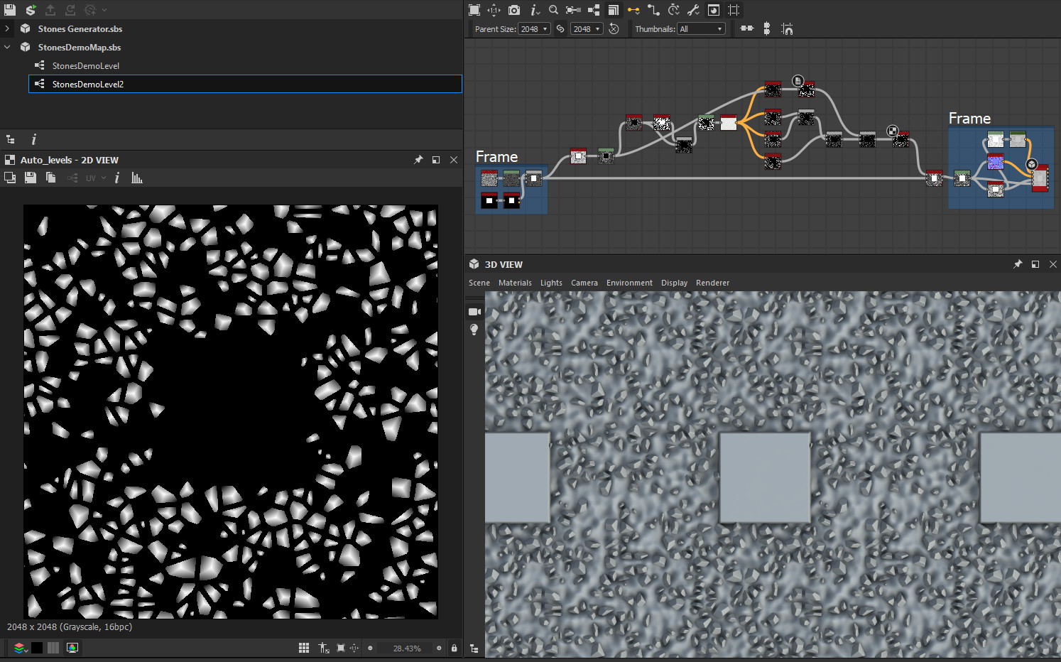 ArtStation - Substance Stones Generator Node | Resources