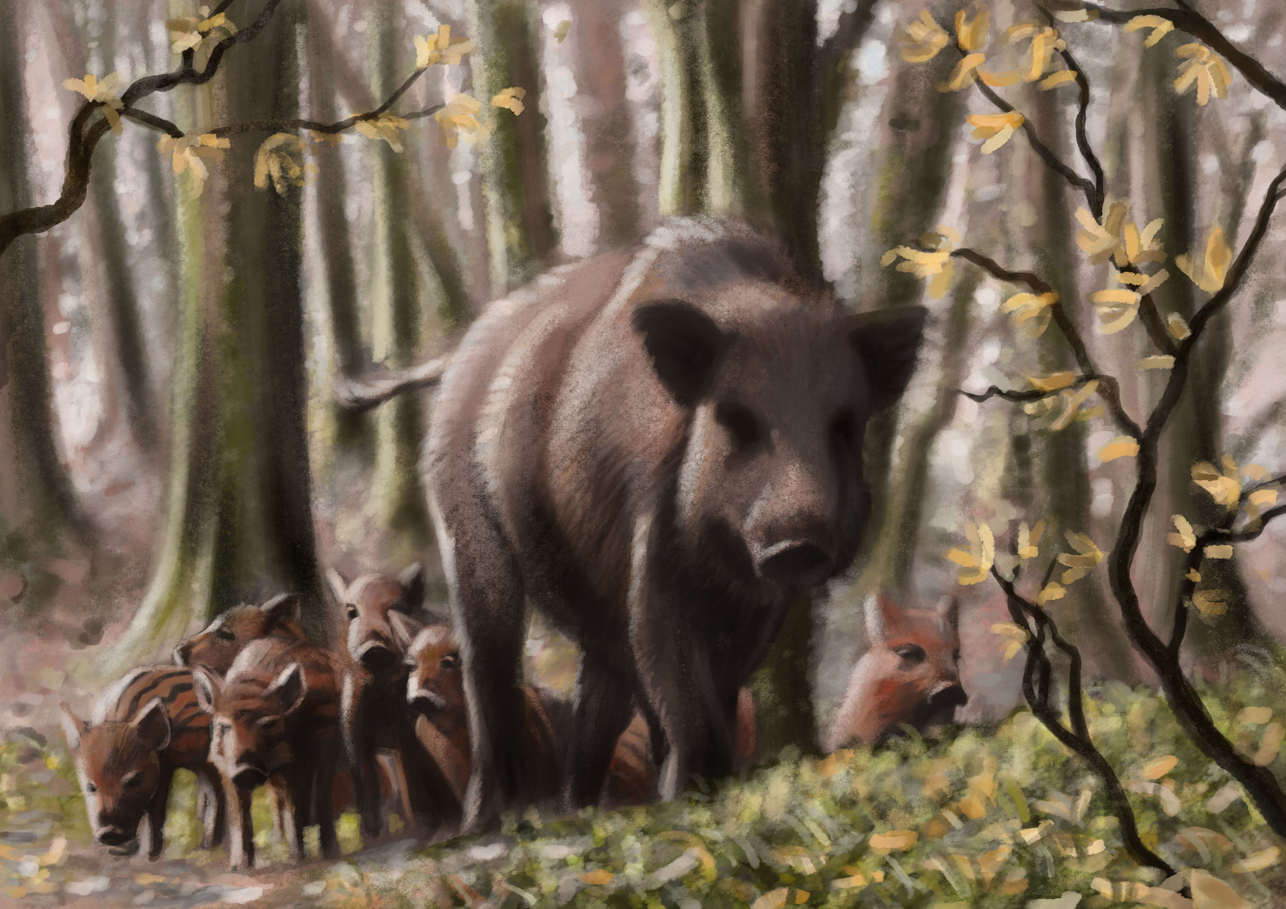 ArtStation - Boar | Artworks