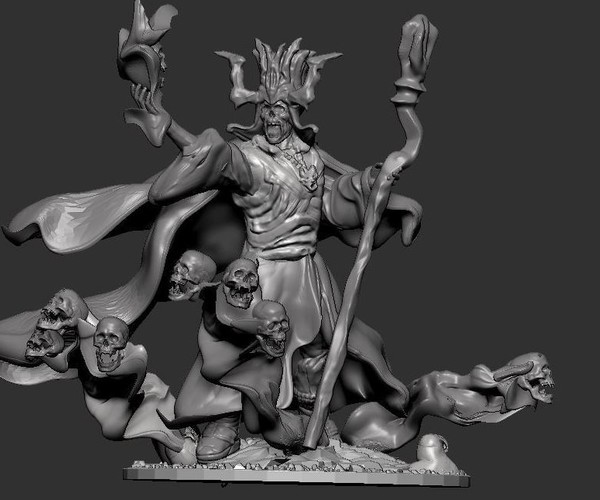 ArtStation - D&D Lich | Resources