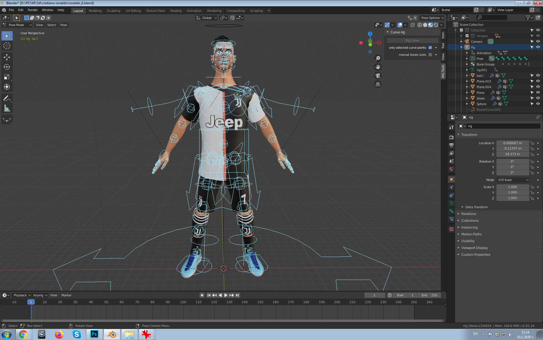 ArtStation - Cristiano Ronaldo | Game Assets