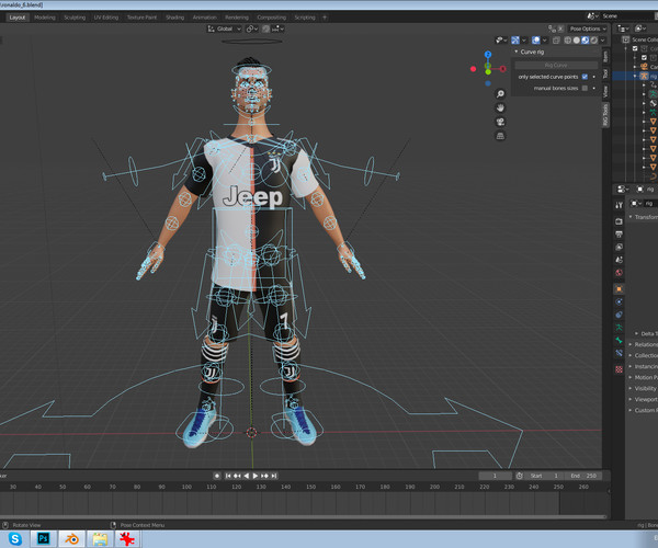 ArtStation - Cristiano Ronaldo | Game Assets