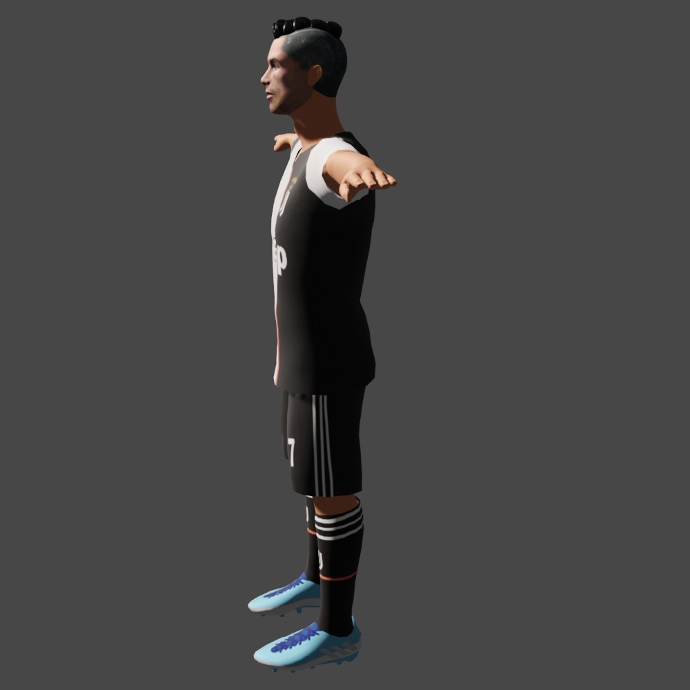 ArtStation - Cristiano Ronaldo | Game Assets