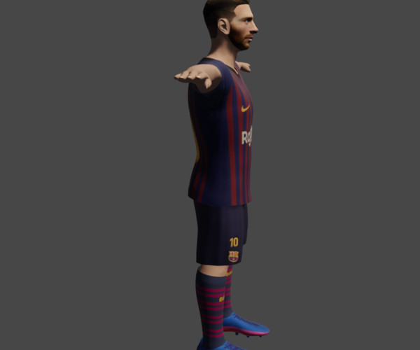 ArtStation - Lionel Messi | Game Assets