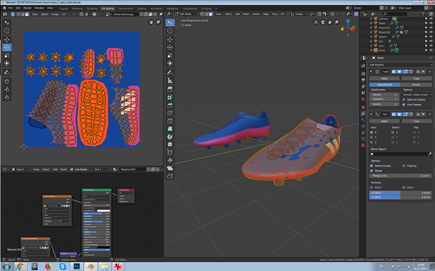 ArtStation - Lionel Messi | Game Assets