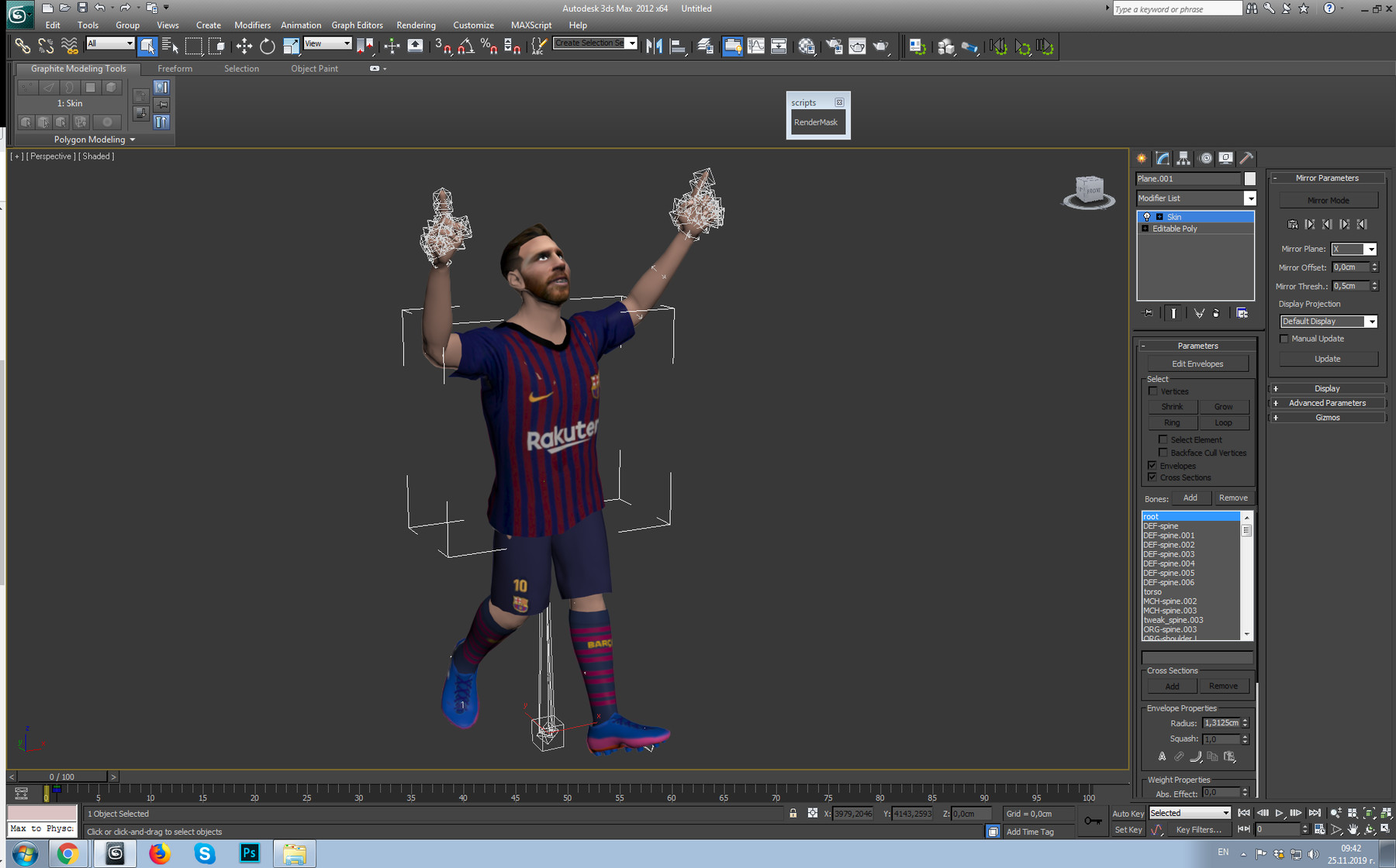 ArtStation - Lionel Messi | Game Assets