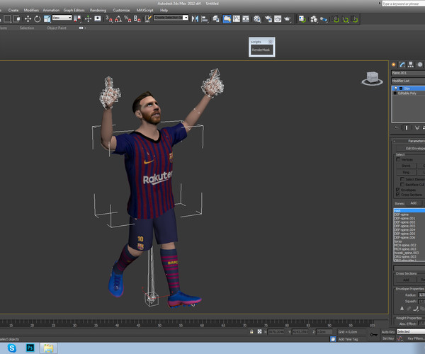ArtStation - Lionel Messi | Game Assets