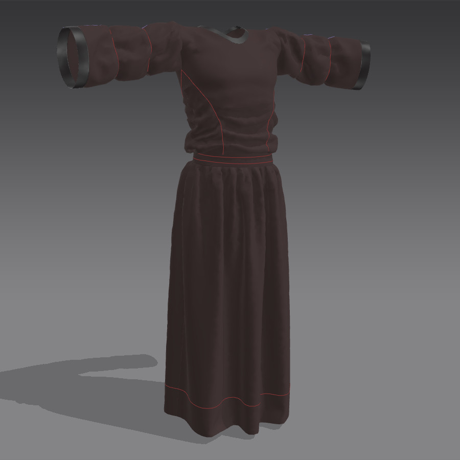 ArtStation - Robes - Plague Doctor - Marvelous Designer Resource ...