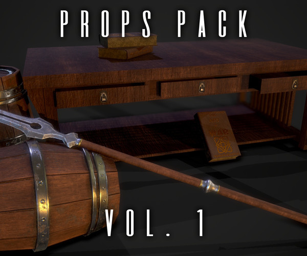 ArtStation - Props Pack Vol.1 | Resources