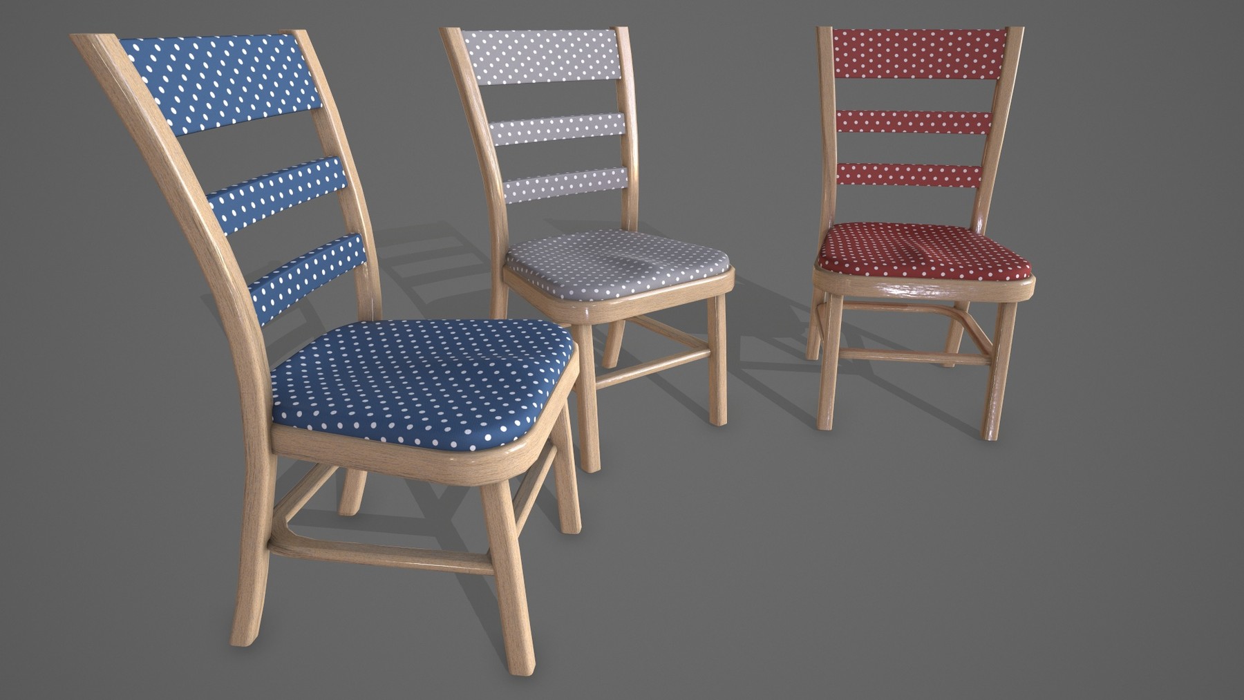 ArtStation - Game Ready Chair Model with 3 2K PBR texture sets | Game ...