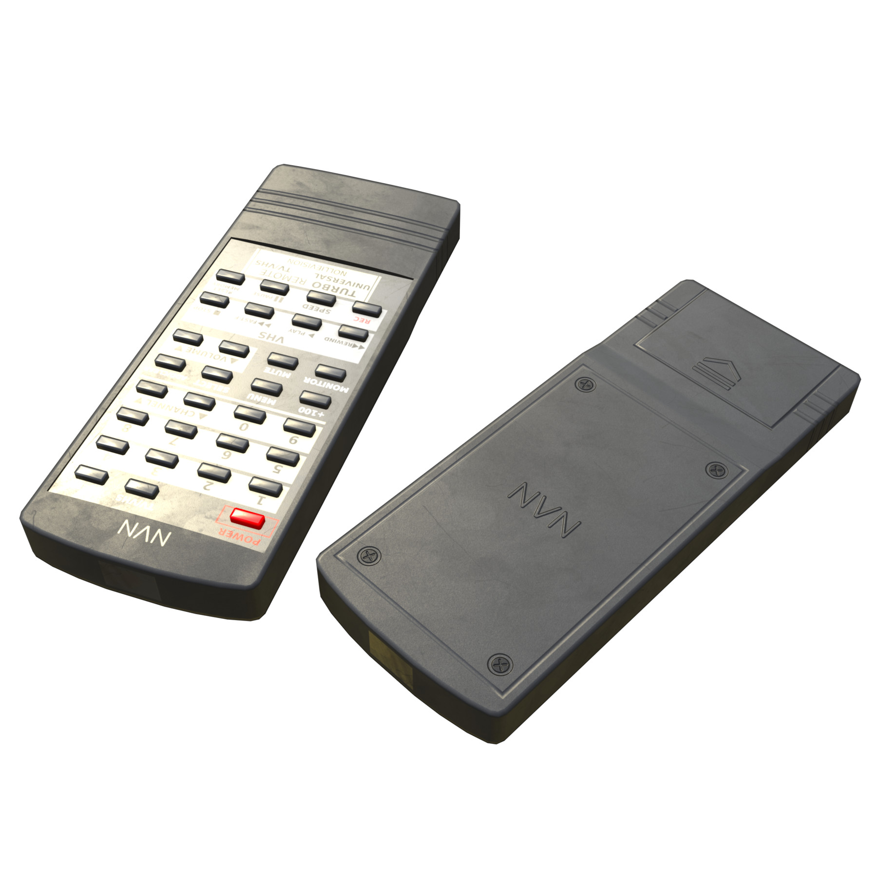 ArtStation - Game-ready Retro Remote Control | Game Assets