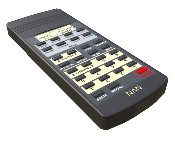 ArtStation - Game-ready Retro Remote Control | Game Assets