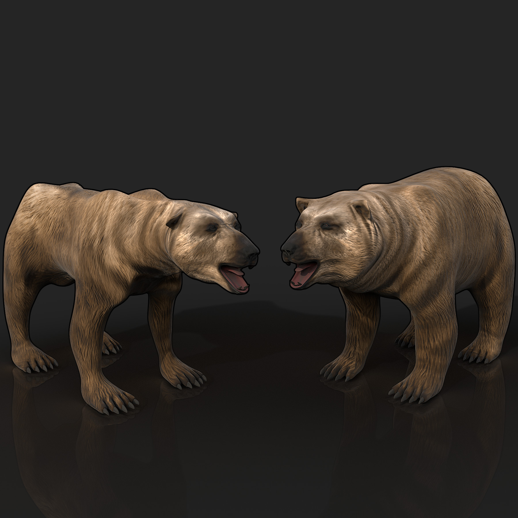 ArtStation - Bear Megapack 3D Model Collection | Resources