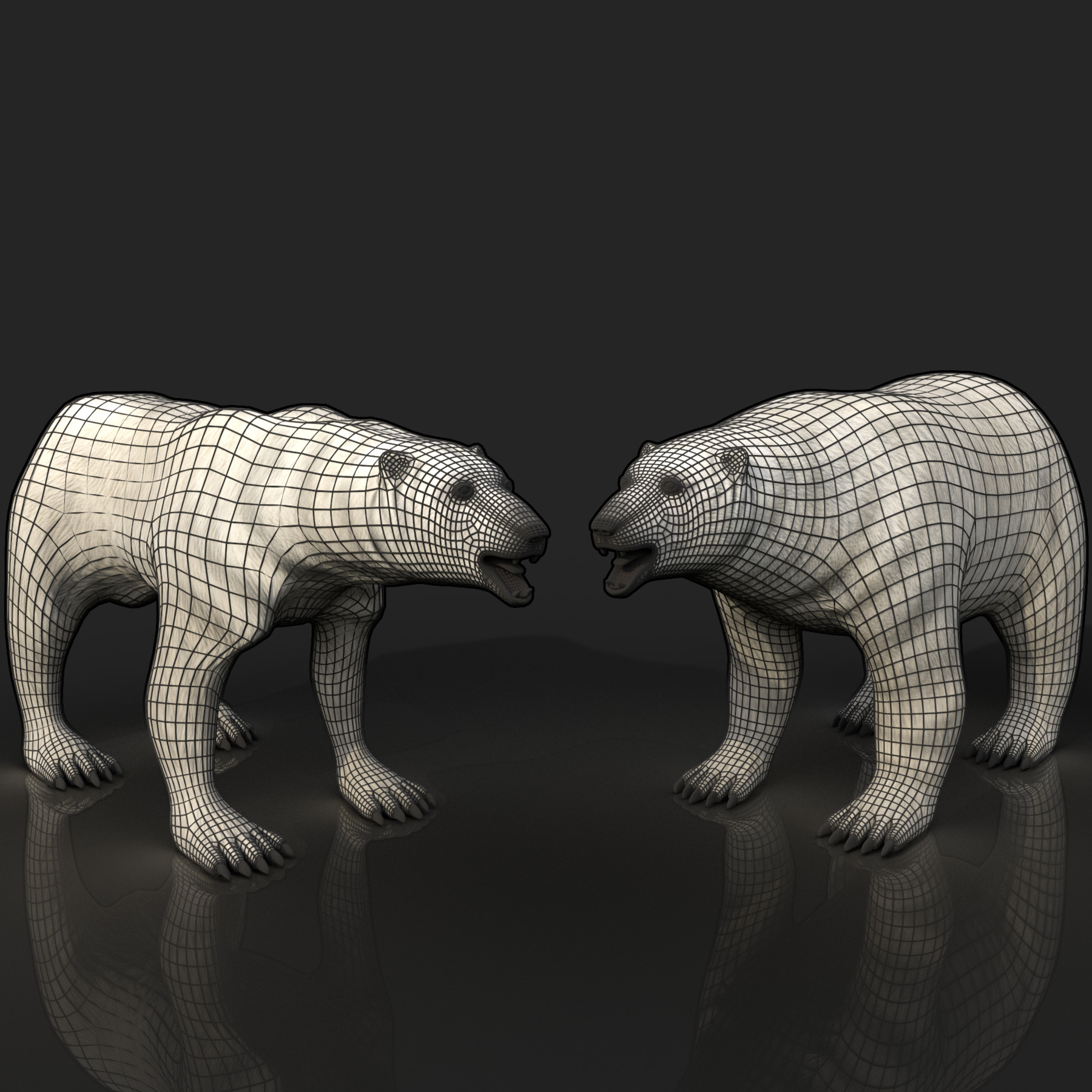 ArtStation - Bear Megapack 3D Model Collection | Resources