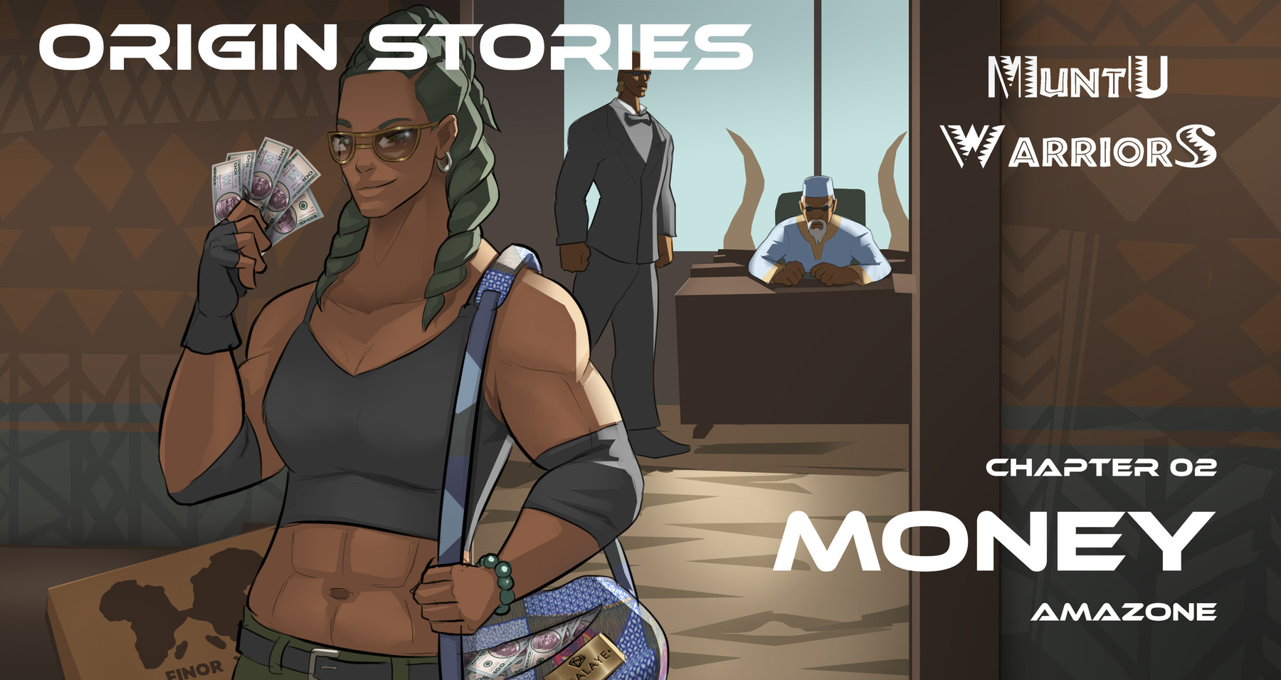 ArtStation - Webcomic - MuntuWarriors: Origin Stories - Volume 1 | Books & Comics
