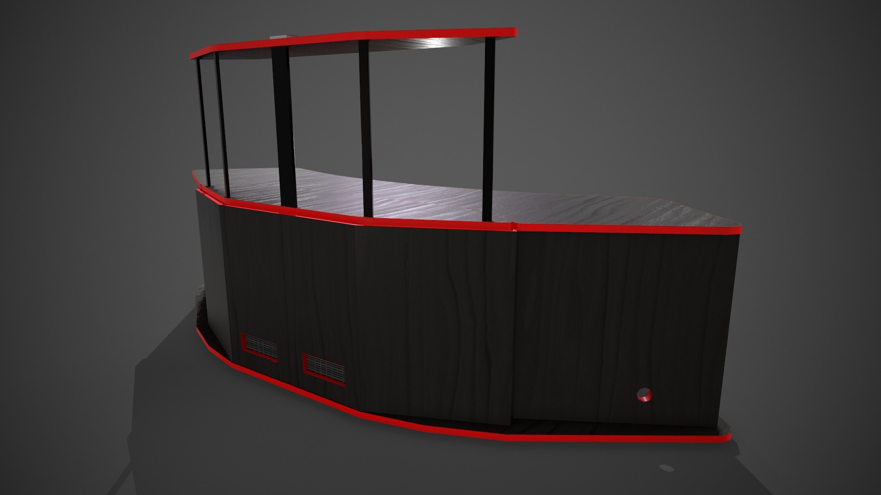 ArtStation - Game Ready PBR Computer Desk | Game Assets