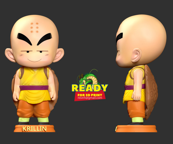 ArtStation - Krillin - Dragon Ball Fanart | Resources