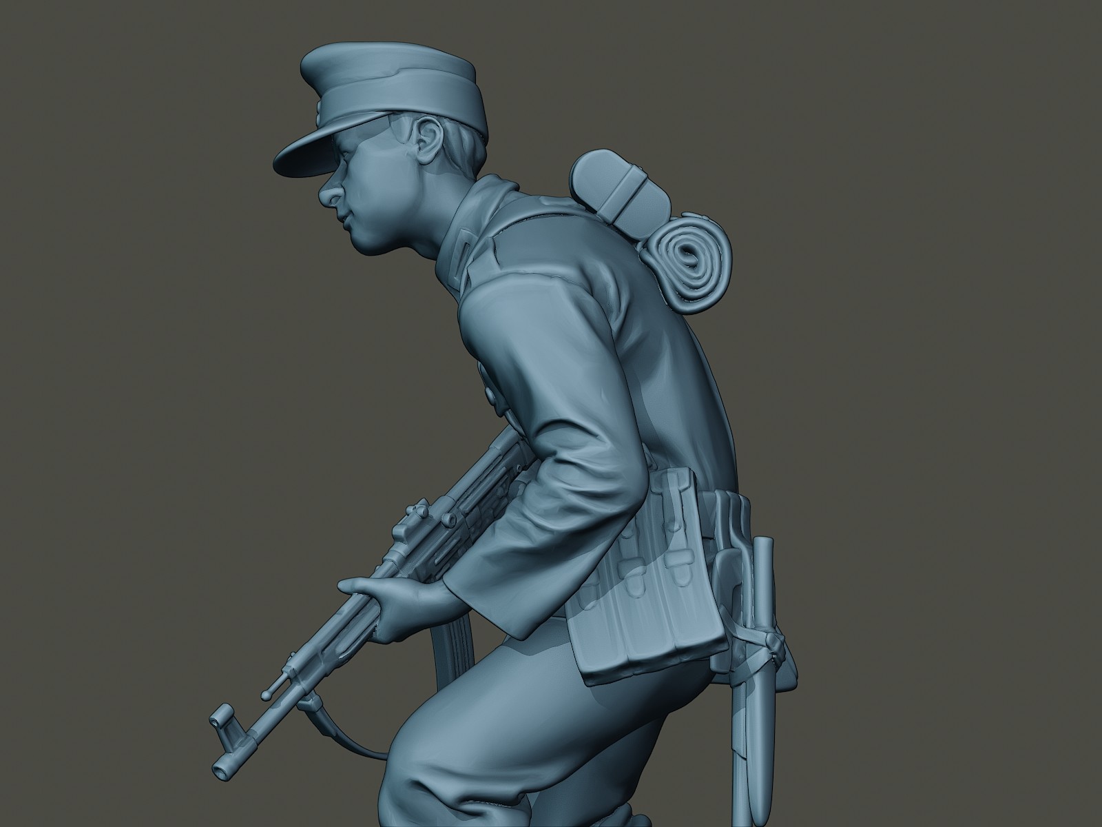 ArtStation - German soldier ww2 Action G3 | Resources