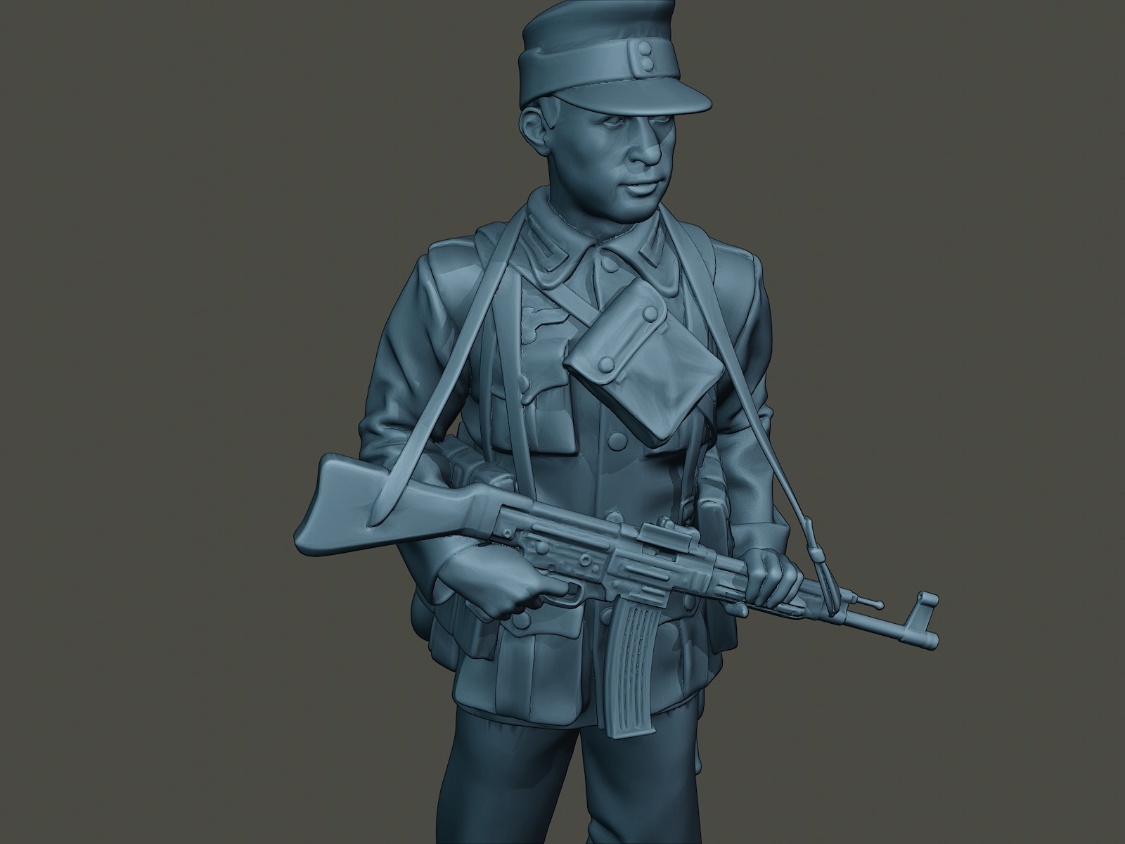 ArtStation - German soldier ww2 Stand Guard G3 | Resources