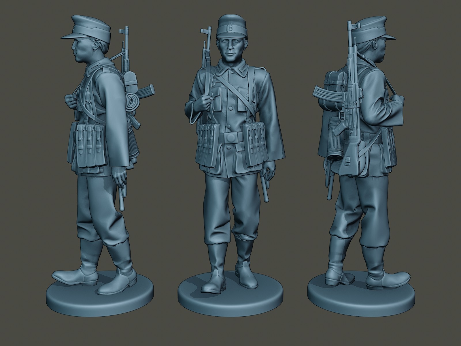 ArtStation - German soldier ww2 walk G3 | Resources