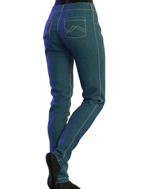 ArtStation - Women Casual and Jean - Marvelous Designer and Clo3D ...