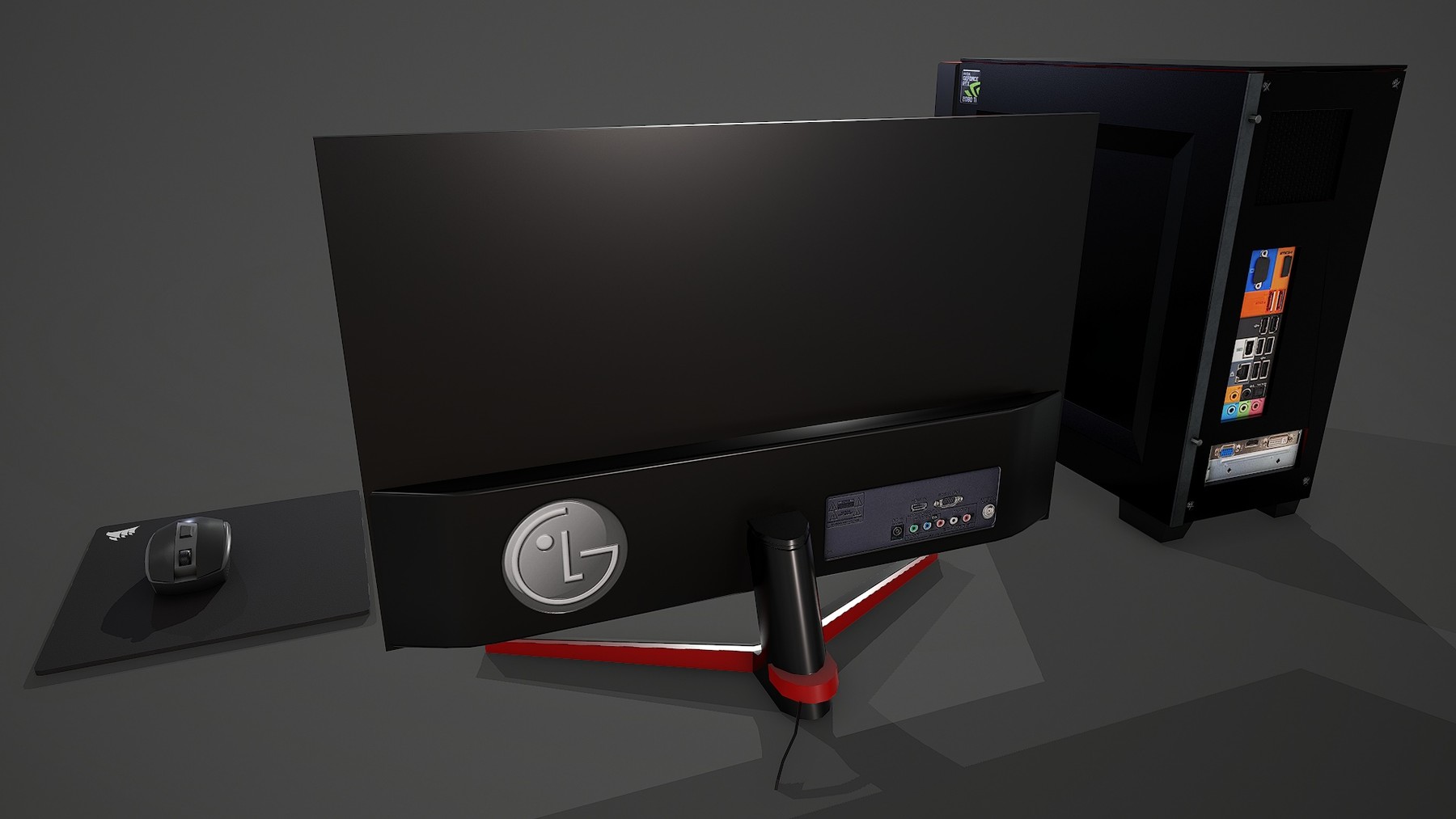 ArtStation - 5 Piece Game Ready PBR PC Equipment | Game Assets