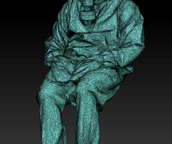 ArtStation - Soviet Liquidator of nuclear accident of Chernobyl sitting ...