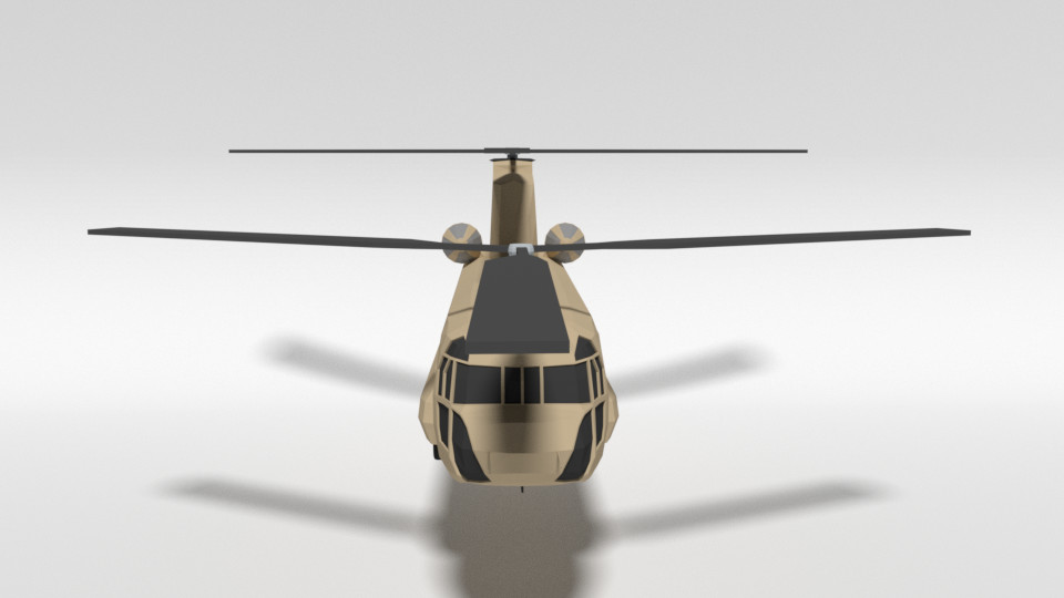 ArtStation - Low Poly Cartoon Boeing CH-47 Chinook Helicopter | Resources